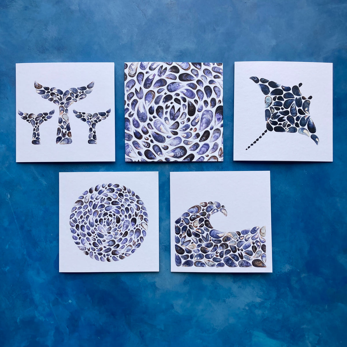 All The Mussel Art Cards – Lily and Sea